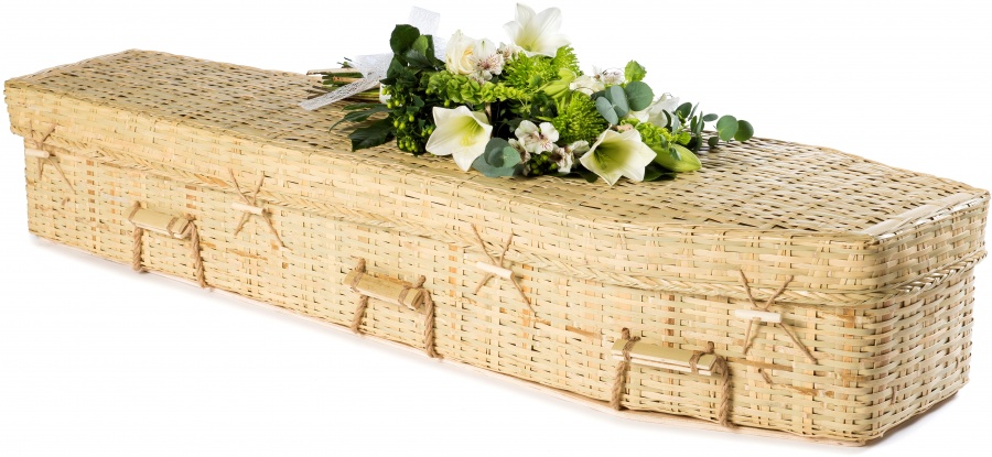 Bamboo Traditional Coffin - The green coffin company.com